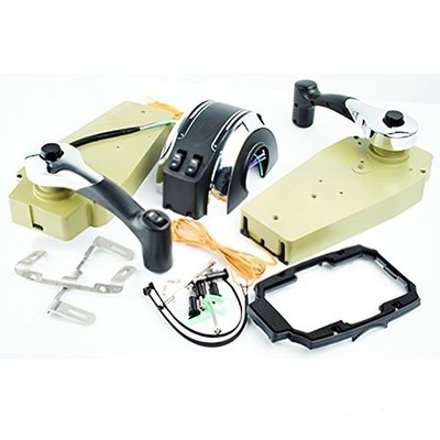 New Dual Binnacle Control Box Assembly With Trim Fits Mariner 905-060 ...