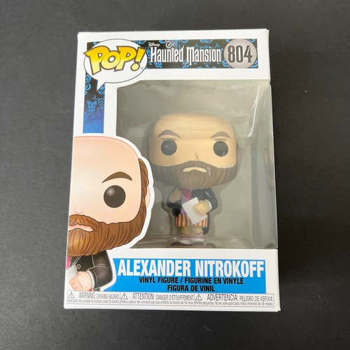 Funko Pop Disney Haunted Mansion Alexander Nitrokoff 804 NEW Vaulted | eBay