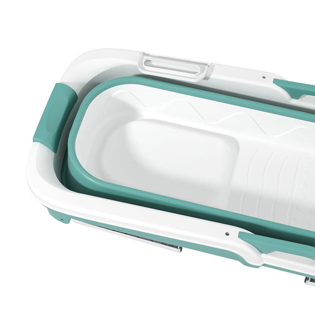 152cm XL Portable Shower Bathtub Collapsible Household Adult Folding ...