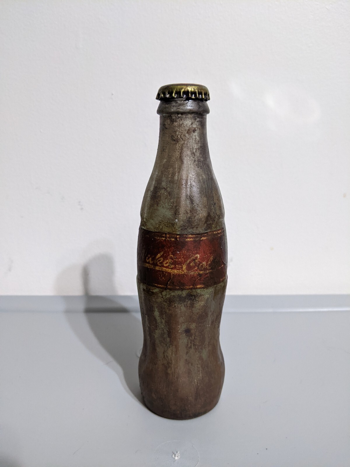 Handmade Weathered Nuka Cola Quartz 8 oz Bottle Replica (Fallout 3 ...