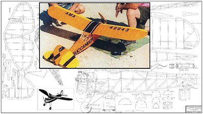 Berkeley Model Airplane Plans (FF): Buccaneer Standard 66" Wingspan for ...