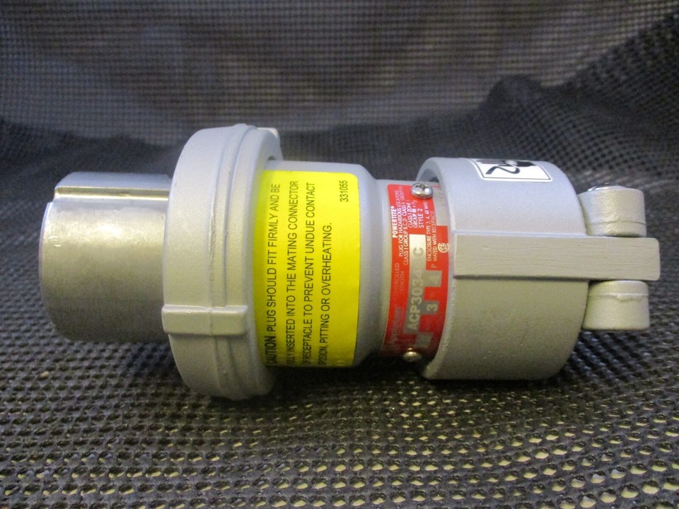NEW APPLETON ACP3034BC 30 AMP 3W 4P PLUG MATES W/ ADR3034 *SAME DAY ...