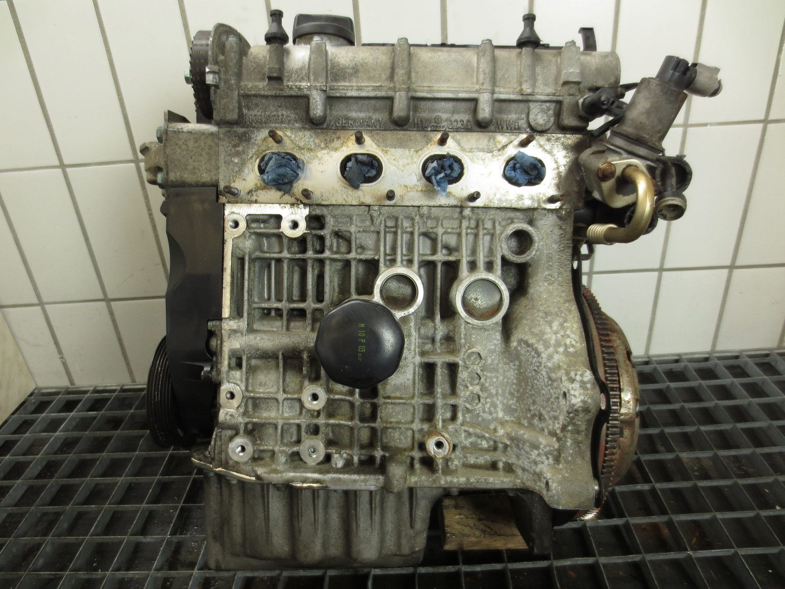 VW Polo 9N 1,4 BKY Motor 55KW/75PS Ibiza Fabia 85-122 tkm mehrere ...