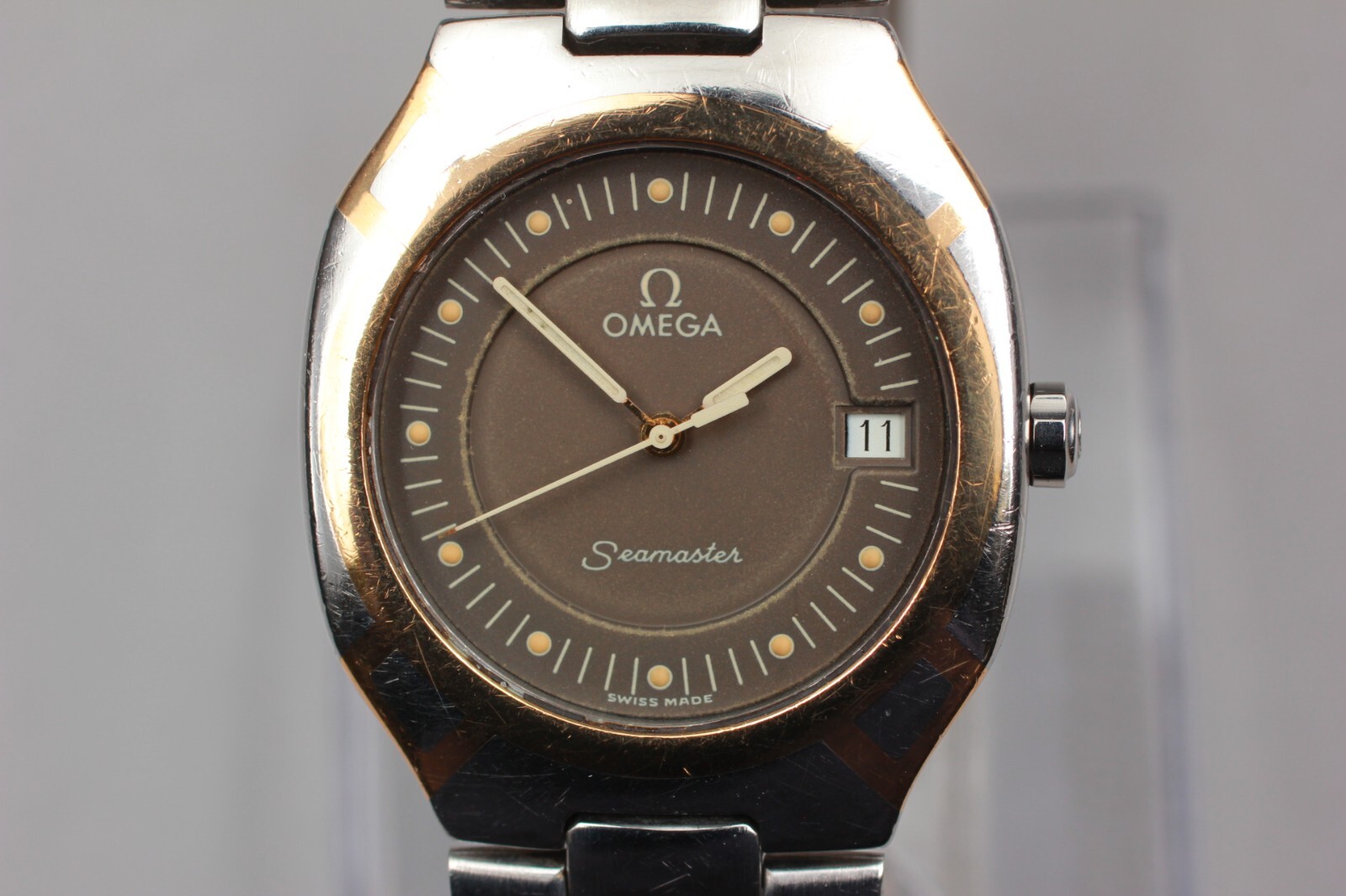 OMEGA Seamaster Men's Black Watch - 1455/448 for sale online | eBay