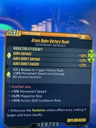 Lvl 60 MODDED Zane Class Mod +42 Skill Points AND 13 Passive Stats BL3 ...