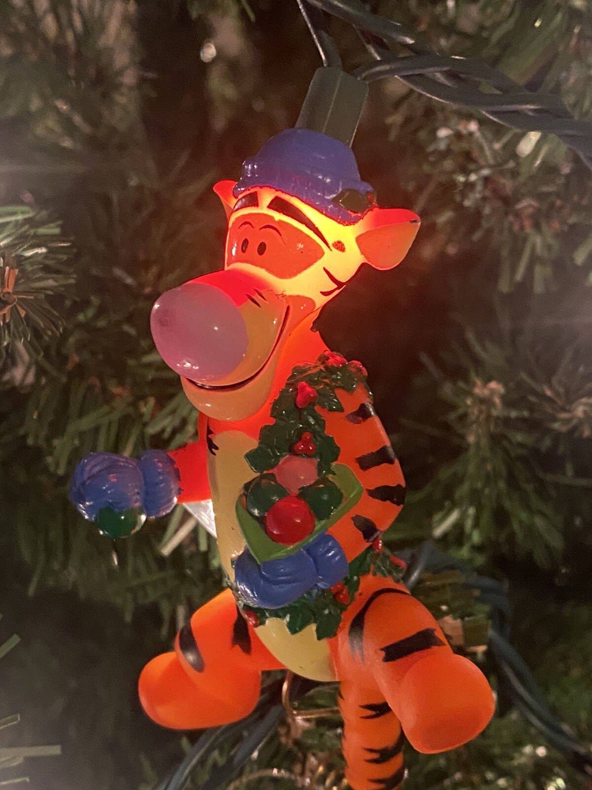 Disney Winnie the Pooh Christmas String Light Covers Pooh Piglet Tiger ...