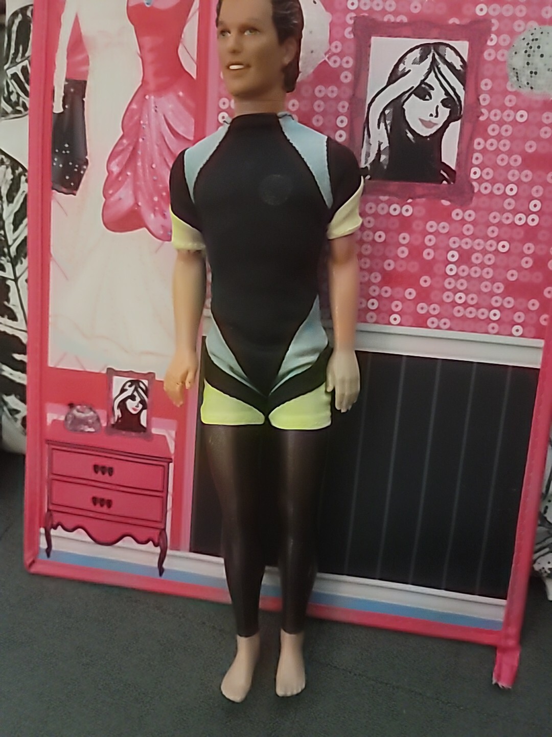 Barbie Doll Mattel Ken Doll 1990 Scuba Ken with Outfit Vintage | eBay