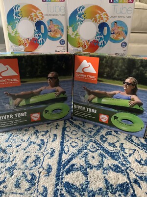 Ozark Trail River Tube / Float #43373E Inflatable 39"x39" Grab Rope New ...