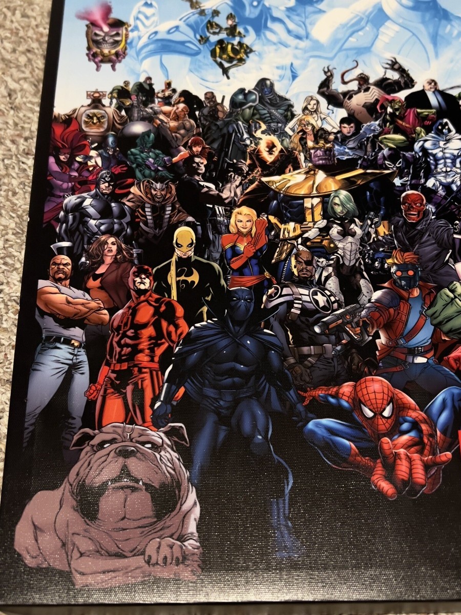 Marvel Poster All Characters