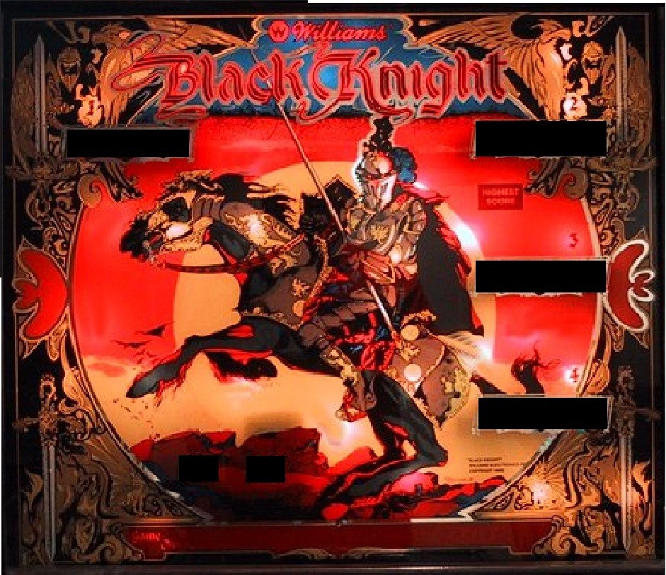 BLACK KNIGHT Complete LED Lighting Kit custom SUPER BRIGHT PINBALL LED ...