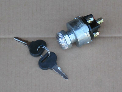 12V HARDWIRE IGNITION START SWITCH W/KEYS FOR CASE 800 SKIDDER ...