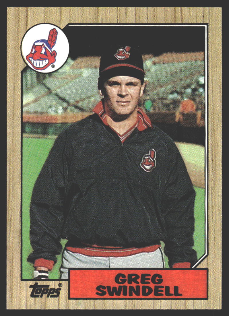 Greg Swindell #319 1987 Topps Cleveland IndiansRC Rookie | eBay