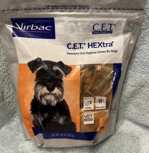 Virbac CET HEXtra Hygiene Chews - 30 Count Small Dog 814514020658 | eBay