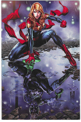 Captain Marvel Issue#9* 2019 * MARVEL * Mark Brooks Virgin Variant | eBay