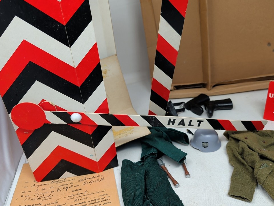 VINTAGE ACTION MAN ESCAPE FROM COLDITZ PALITOY 1970S BOXED, RESTORATION ...