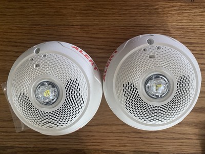 2-System Sensor SPSCWLED L-Series Indoor Speaker Ceiling-Mounted LED ...