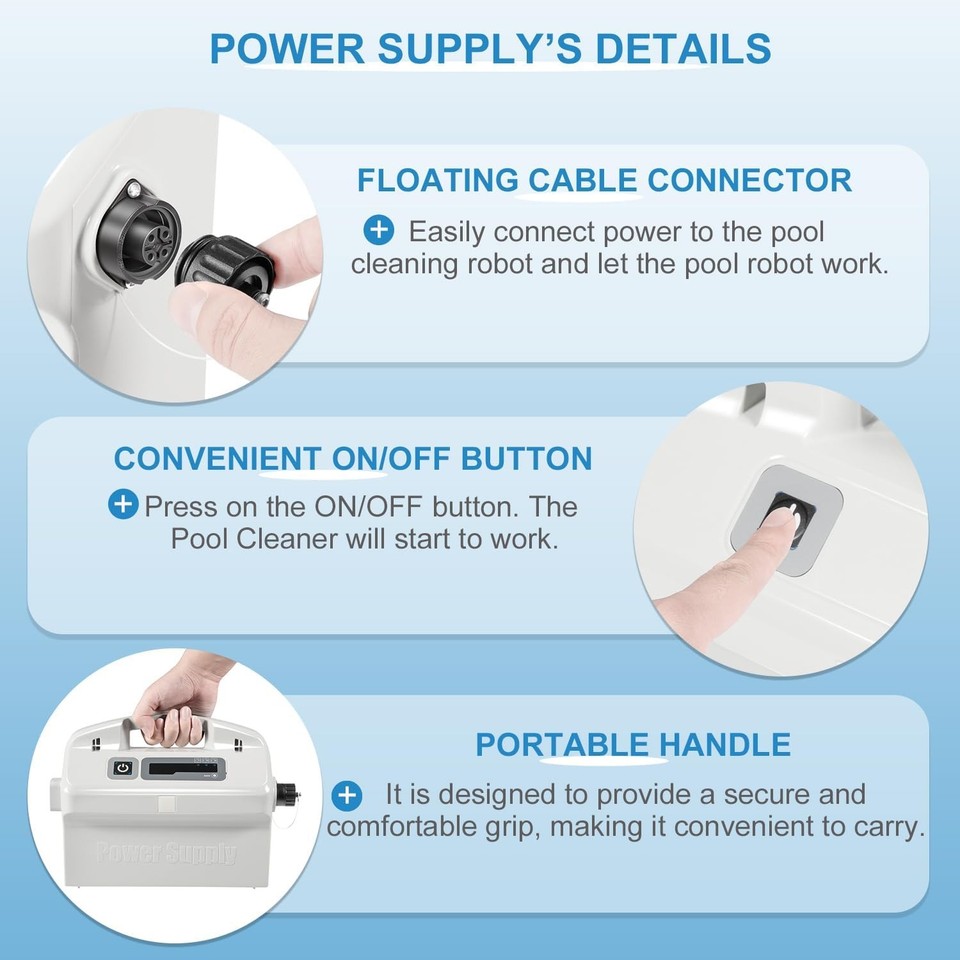 9995672 Assy Power Supply for Maytronics Dolphin Atlantis, DX3 ...