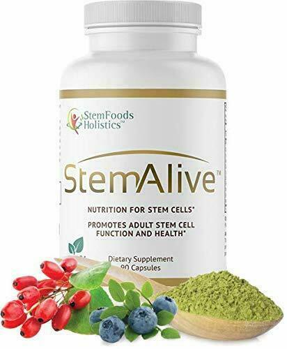 StemFoods Holistics StemAlive Natural Stem Cell Nutrition Capsules - 90 ...