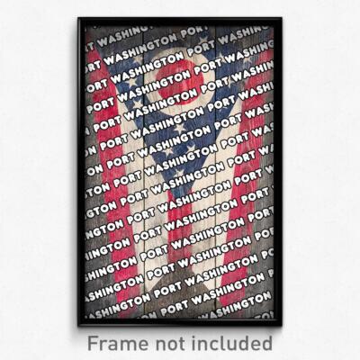 Port Washington Ohio Poster (OH City Souvenir 11x17 Town Print) | eBay