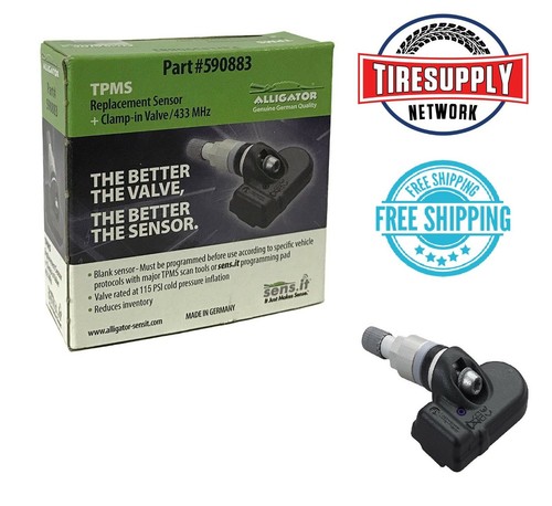 (590883) TPMS (433MHz) Alligator Sens.it (Snap In) Valve Tire Pressure ...