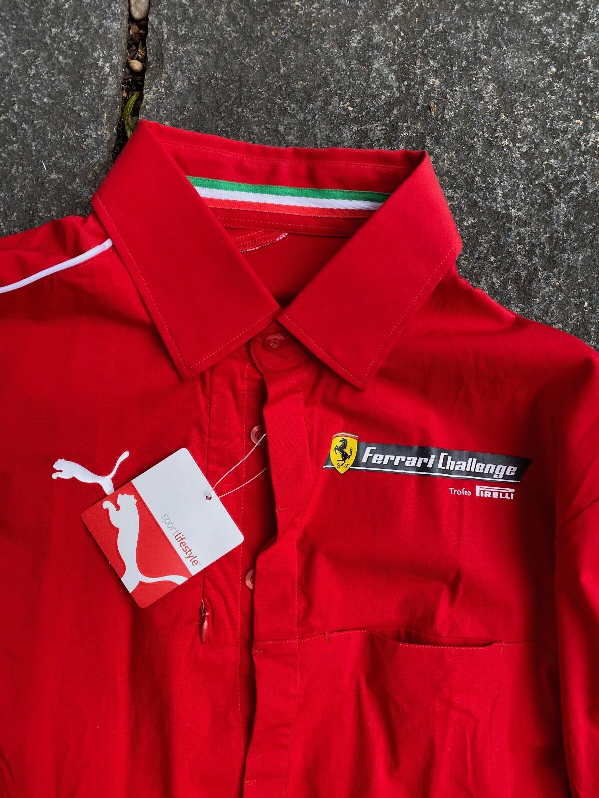 Rare Vintage Puma Scuderia Ferrari Challenge Shirt / Hemd / Chemise | eBay