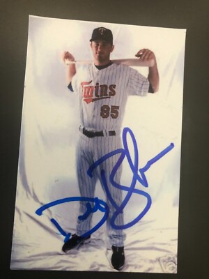 Minnesota Twins DREW BUTERA autographed 2.5"x3.5" Matte Finish Photo ...