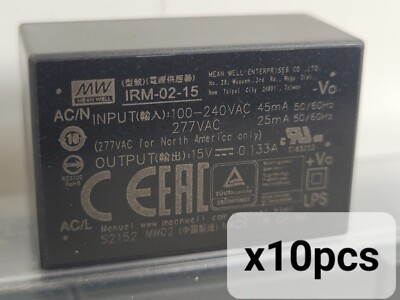 Mean Well IRM-02-15 AC/DC Power Modules QTY 10 | eBay