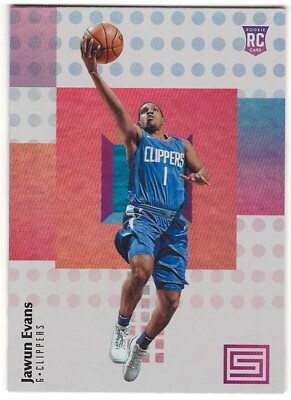 JAWUN EVANS 2017-18 Panini Status #131 RC Rookie LOS ANGELES CLIPPERS ...