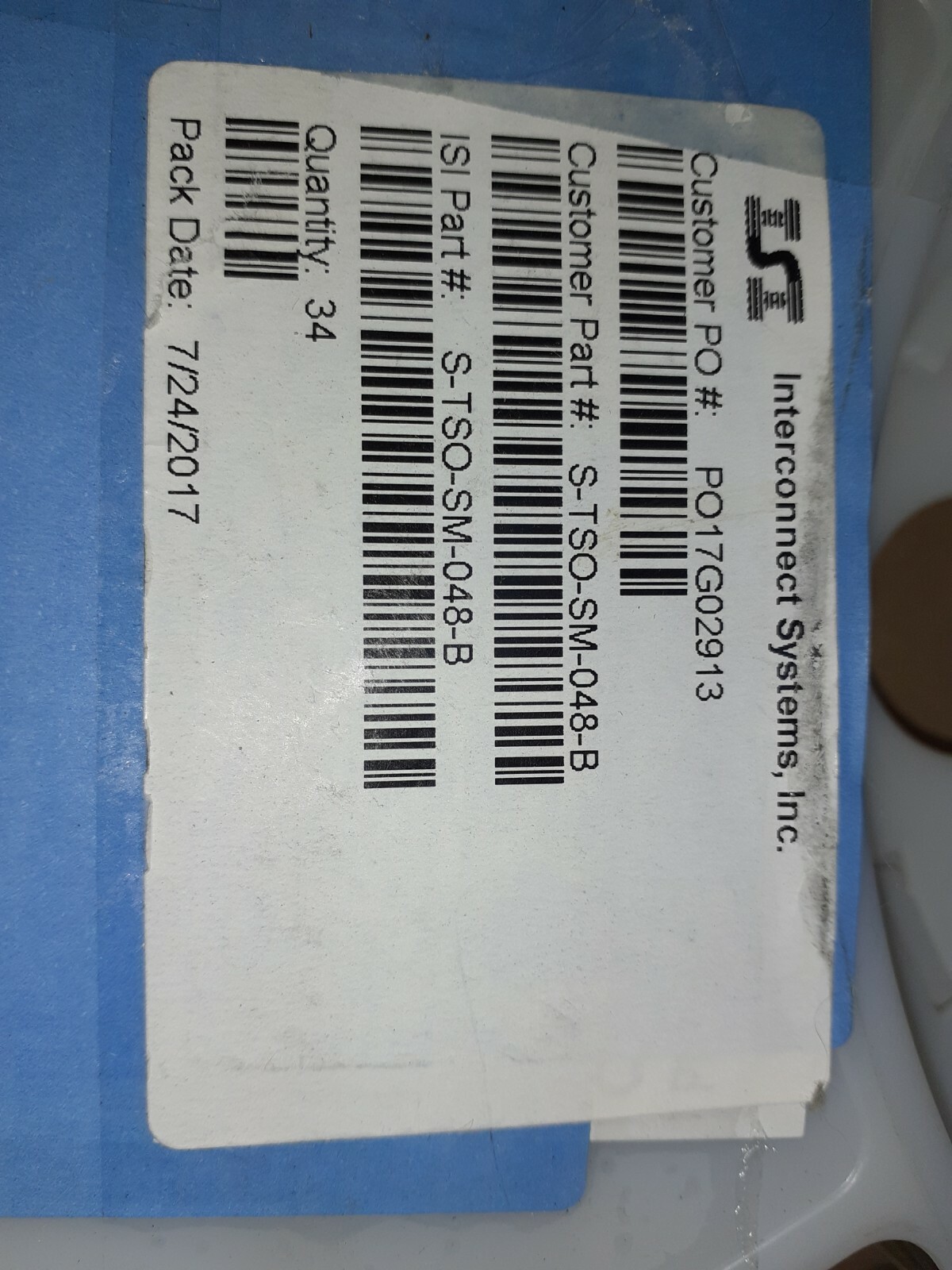 S-TSO-SM-048-B IC Component Socket, 48 Contacts, (Lot x 2 Pcs ) | eBay