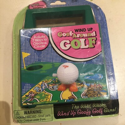 Vintage 2006 Tomy Wind Up Goof Around Golf Game NEW | eBay