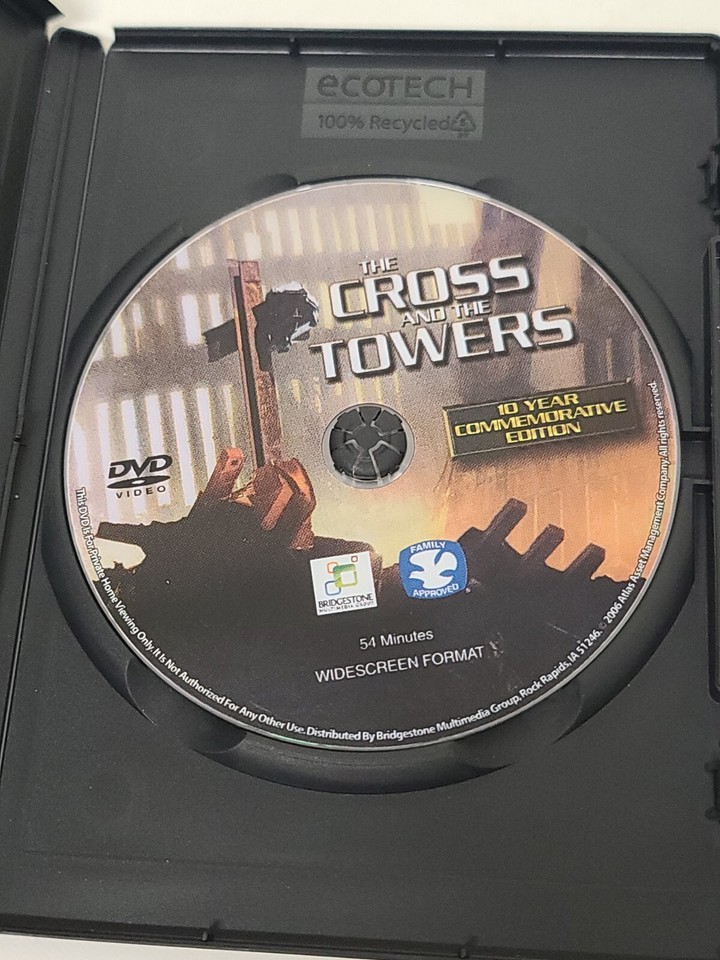 The Cross and the Towers DVD Video Twin New York 10 Year Commemorative ...