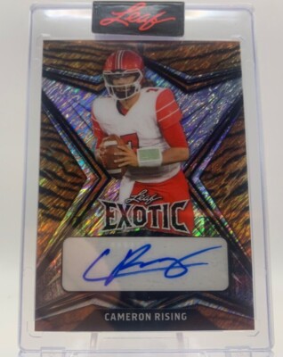 2022 Leaf Exotic Cameron Rising Auto 3/9 | eBay