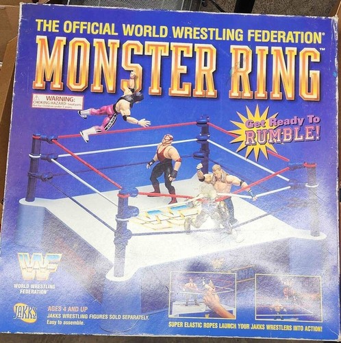 The Official World Wrestling Federation WWF Monster Ring New In Box | eBay