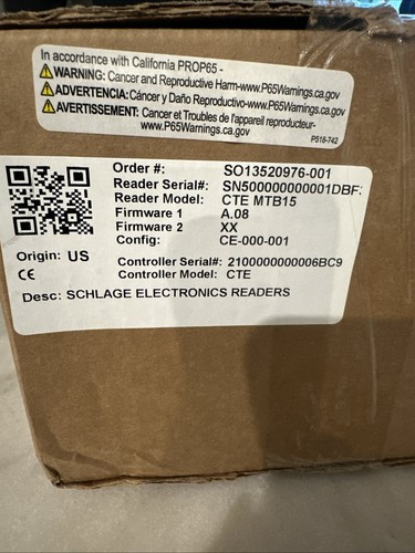 Schlage CTE MTB15 | eBay