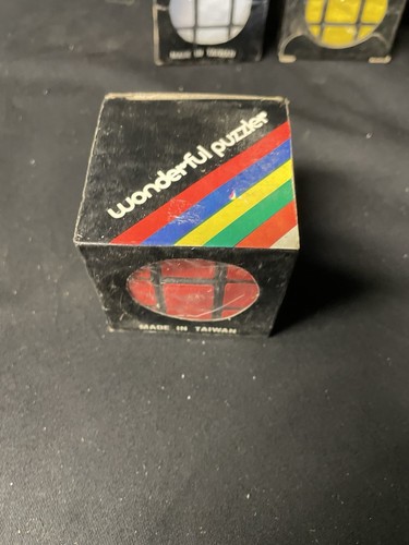 1 Vintage 1980s Twist Cube Wonderful Puzzler Box Rubix NOS | eBay