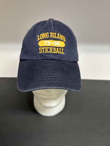 Long Island Stickball Cap W/hook and loop fastener Strap | eBay