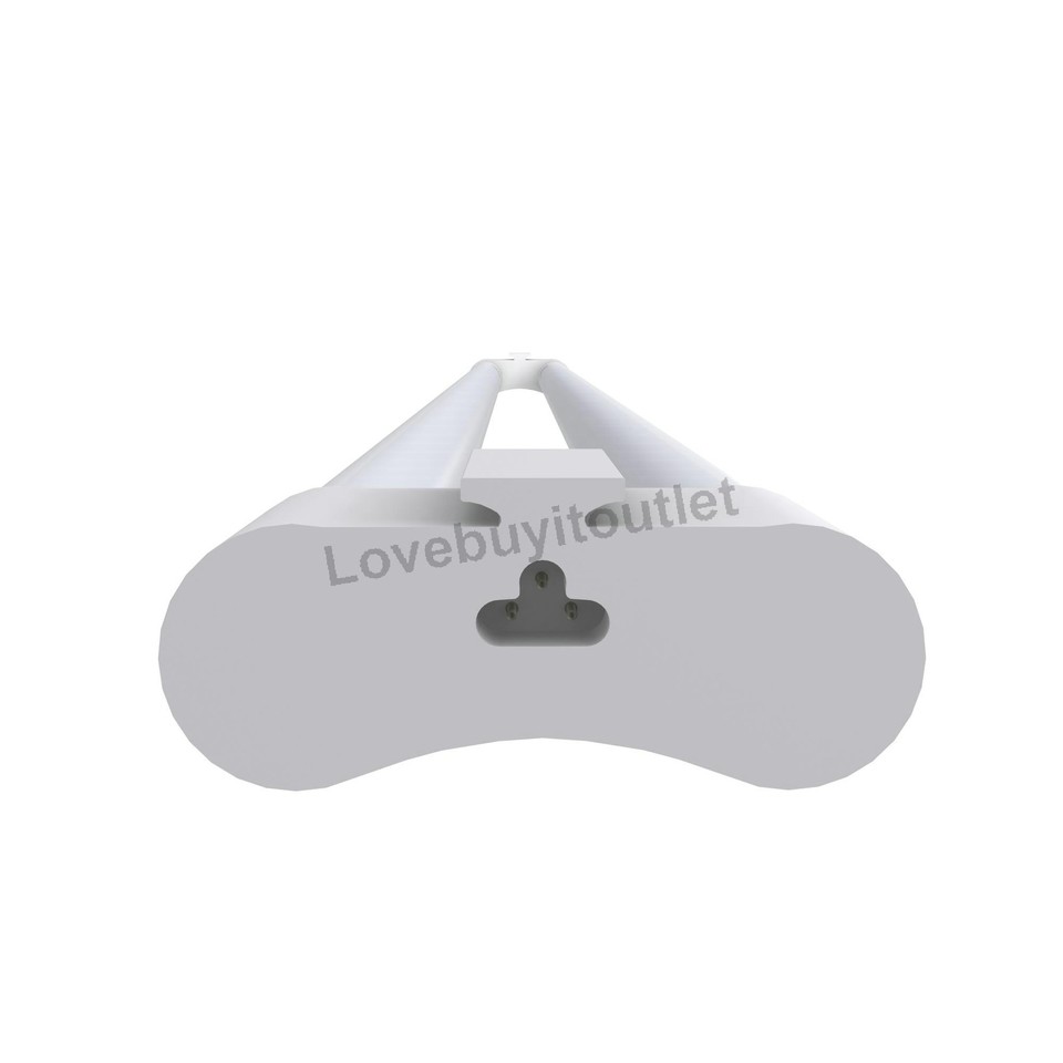 4 Pack 4FT 36W Double Tube Light Surface Mounted Ceiling for Garage ...