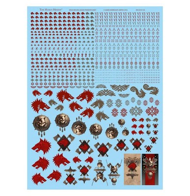 Space Wolves Transfer Sheet Horus Heresy Brand New Warhammer Games ...