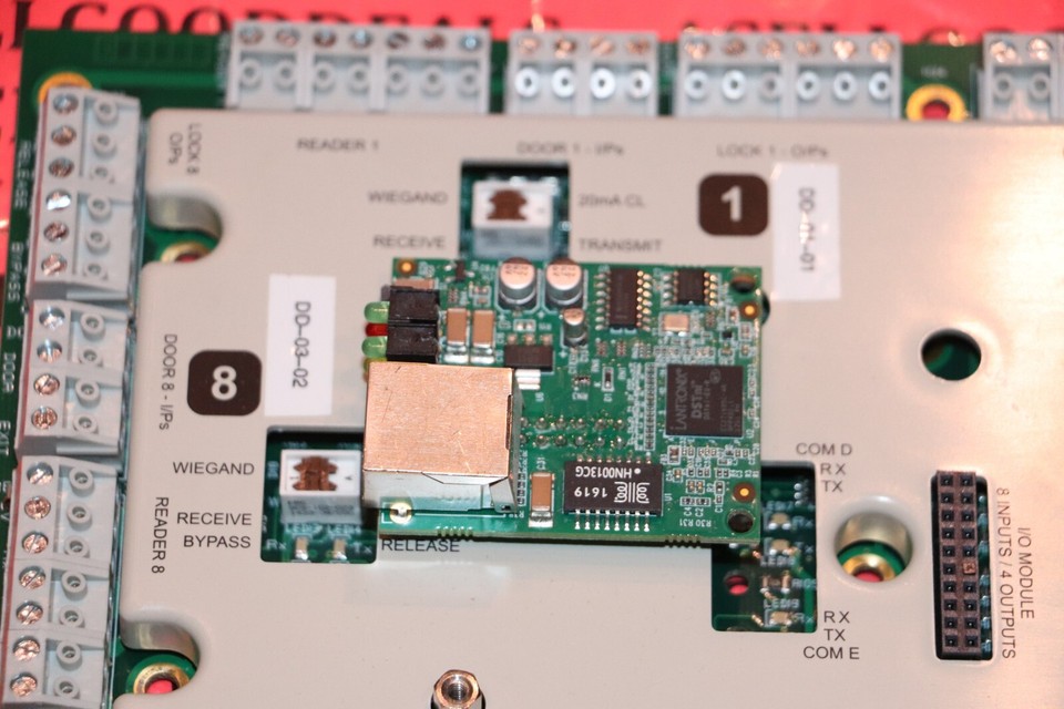 AMAG/G4S M2150-8DBC 8-Door/Reader Controller With WiM-8, NIC Card 7000 ...