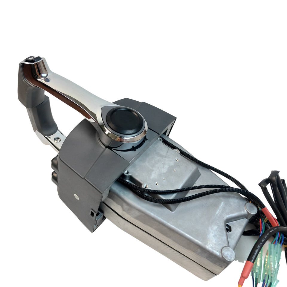 BRP EVINRUDE OUTBOARD TOP DUAL REMOTE CONTROL BOX 5006184 Dual Lever ...