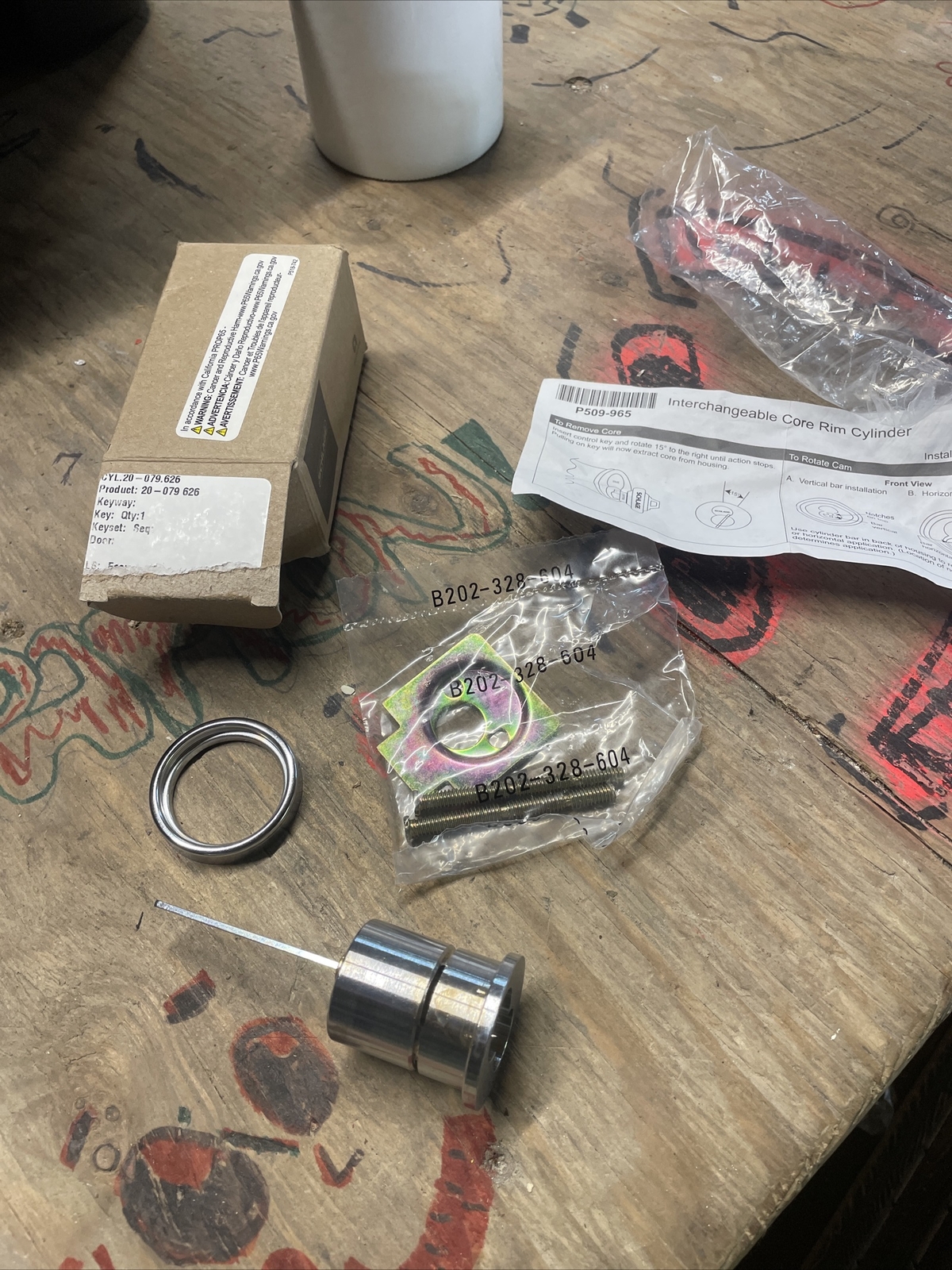 Schlage P509-965 Rim Cylinder Housing without Core 20-079-626 for sale ...