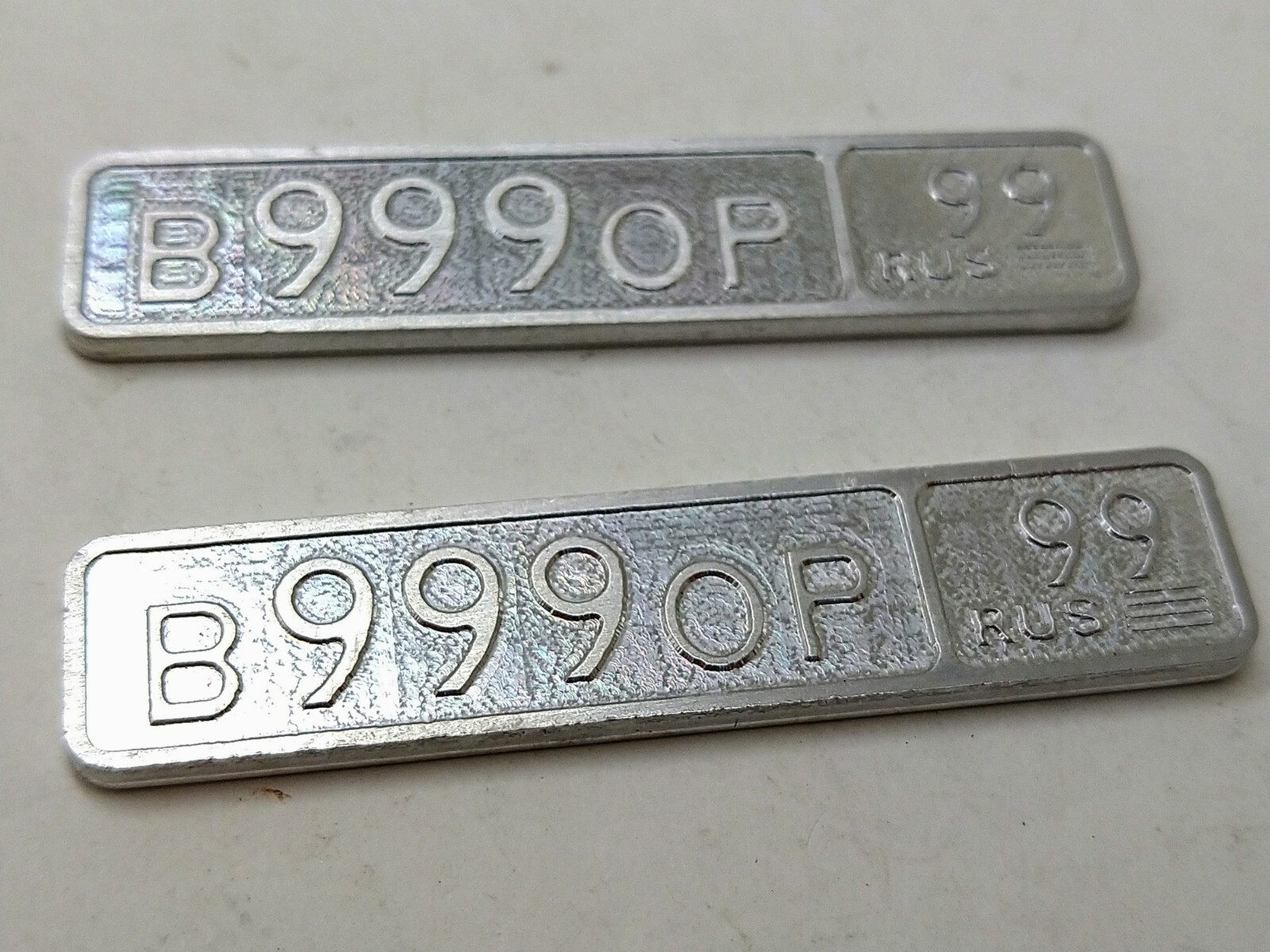 1/10 number plate Hand made CNC Machine for custom project rc4wd scx10 ...