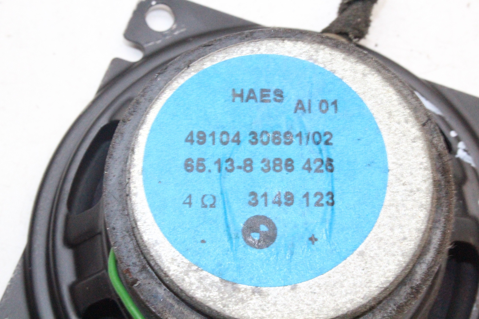 BMW Z3 Roadster E36 Rear Right Door Sound Speaker 2.8 Petrol 142kw 1999 ...