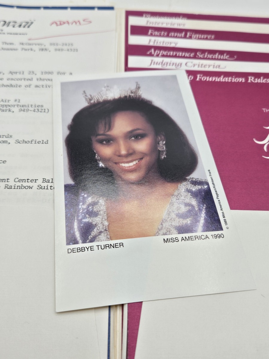 Debbie Turner Miss America 1990