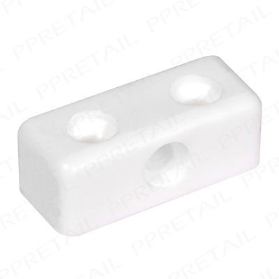 50x Modesty Block +WHITE+ Corner Kitchen Fixing Joint Connector Cabinet ...