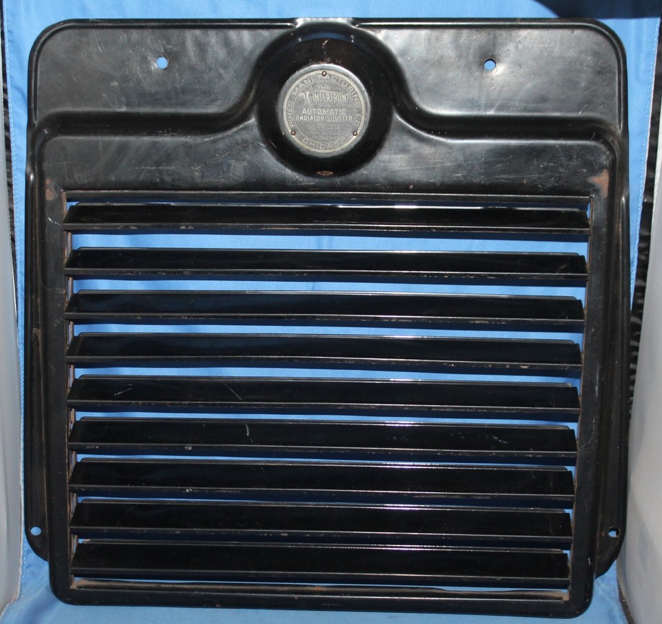 Vintage Pines Manufacturing Co. Winterfront Automatic Radiator Shutter ...