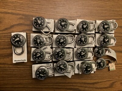 Master Lock 1525 Padlock Combination Locks NIB Vintage With Code New 16 ...