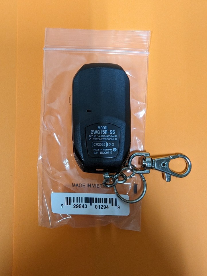 Compustar 2WG15R-SS PRO 4B 2-Way, 2-Mile Remote works with DSST antenna ...