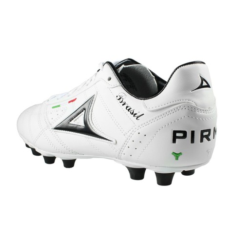 Men's Soccer Cleats Pirma Brasil 0501 Color White/Black Firm Ground | eBay