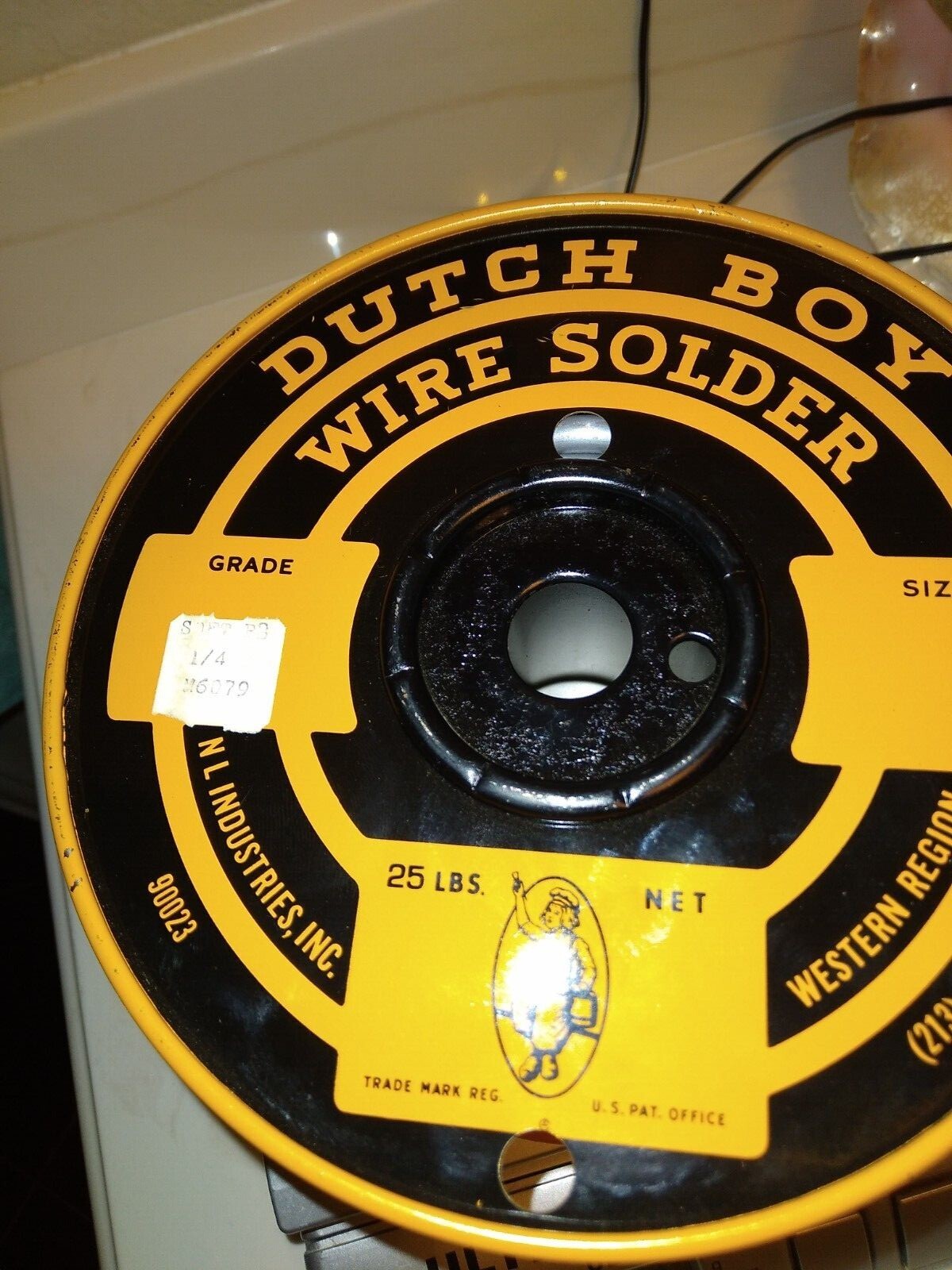 NOS Dutch Boy 1/4" Wire Solder 25 LB Roll | eBay